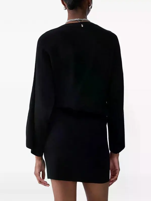 Liu Jo Short Dress With Jewel Buttons