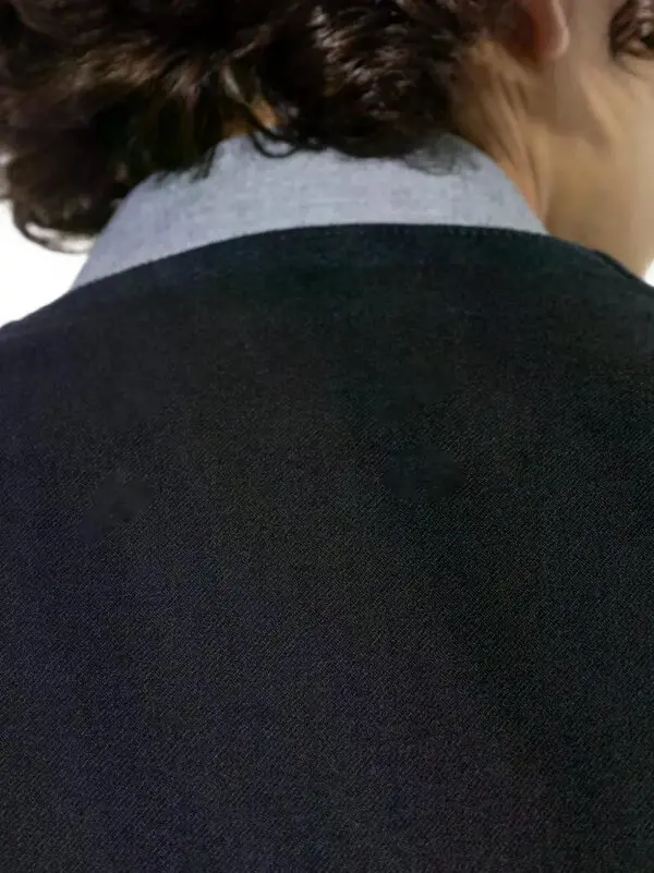 MAISON MARGIELA Collarless Wool Blazer