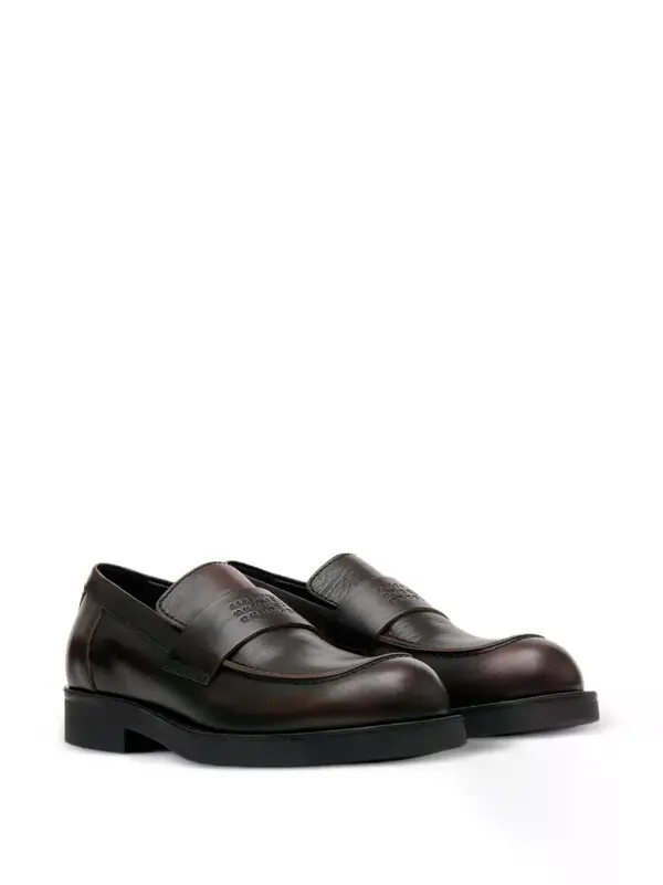 MAISON MARGIELA Round-toe Leather Loafers