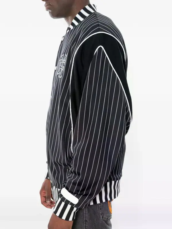 PDF Doc 2 Pinstripe Bomber Jacket