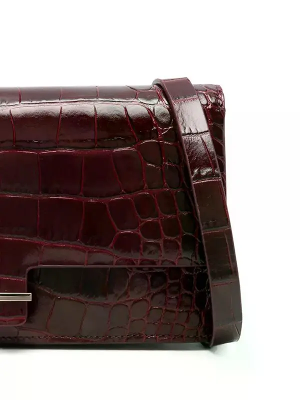 TOM FORD Lost Cherry Crocodile-effect Clutch Bag