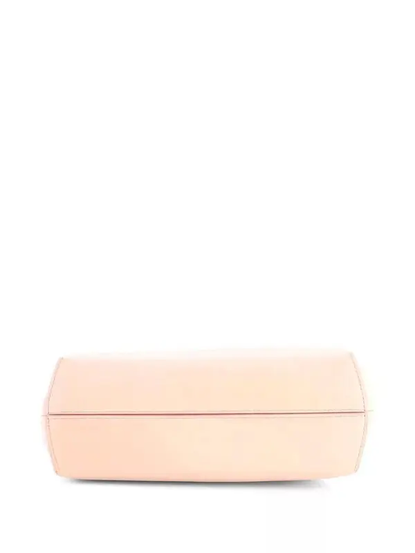 Fendi First Bag Leather Clutch Bag - Neutrals