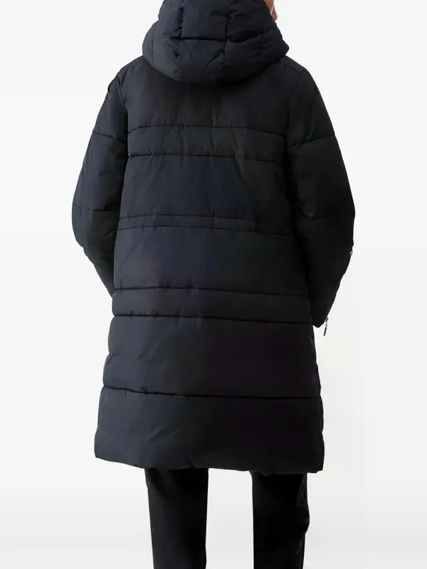 Liu Jo Long Jacket In Matte Nylon