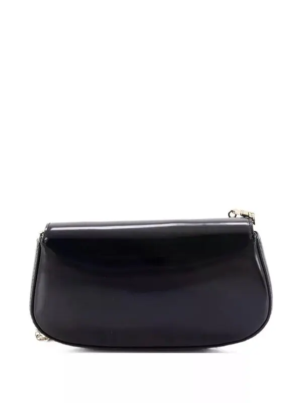 Gucci Bamboo Night Chain Leather Small Clutch Bag