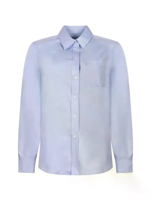 Max Mara Oxford Embroidered Shirt