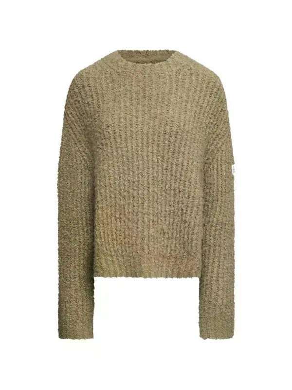 MAISON MARGIELA Long-sleeve Bouclé-knit Sweater - Neutrals