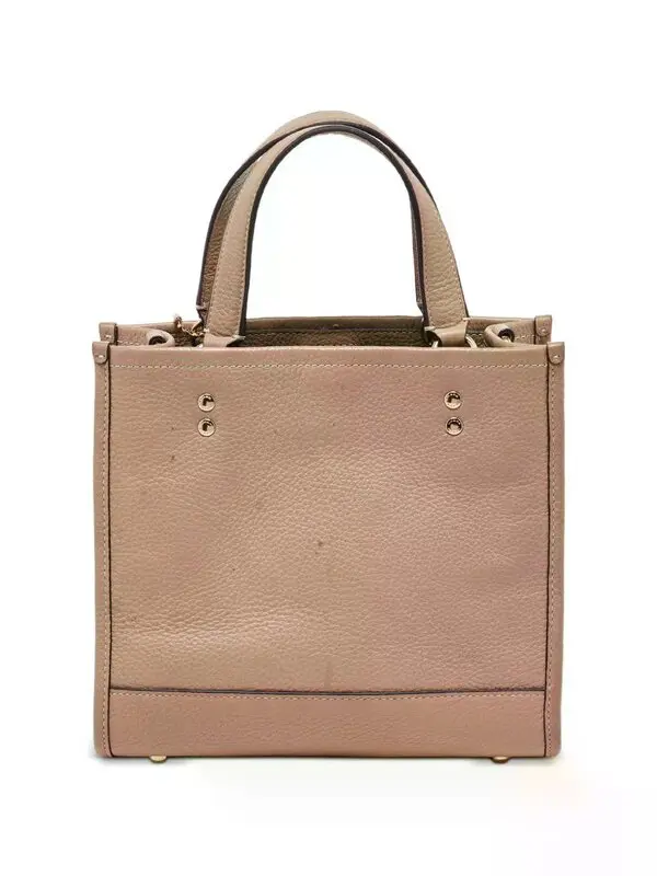 COACH Dempsey Leather Tote Bag - Neutrals