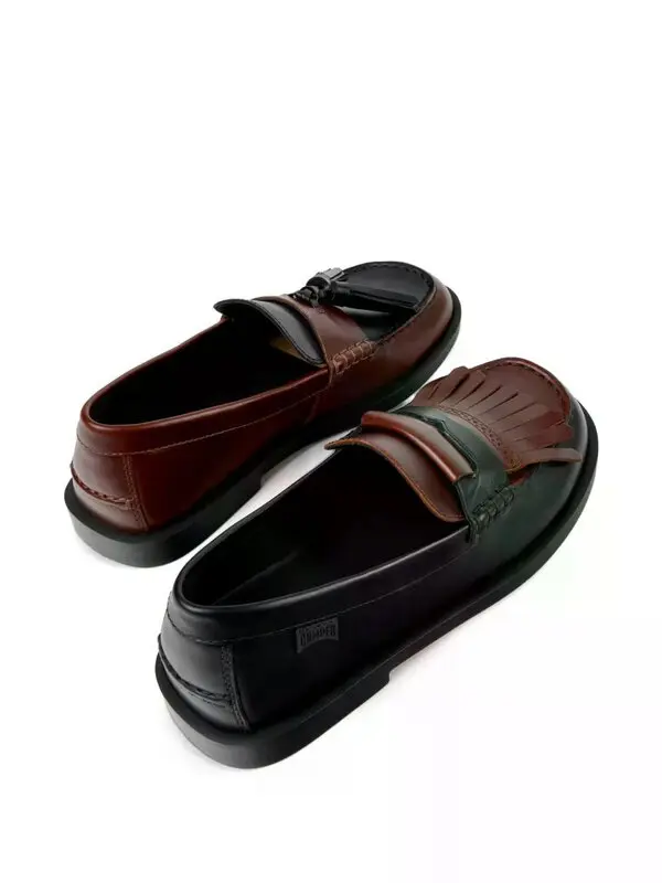 Camper Twins Don Leather Loafers