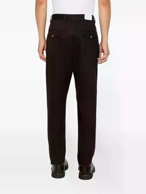 Eleventy Pleated-front Tailored Trousers
