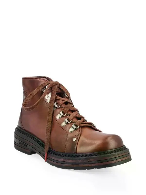 Miu Miu Leather Booties