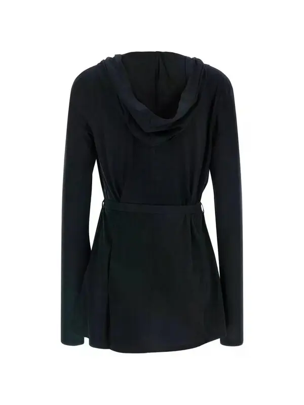 Max Mara Belted Hooded Cardigan