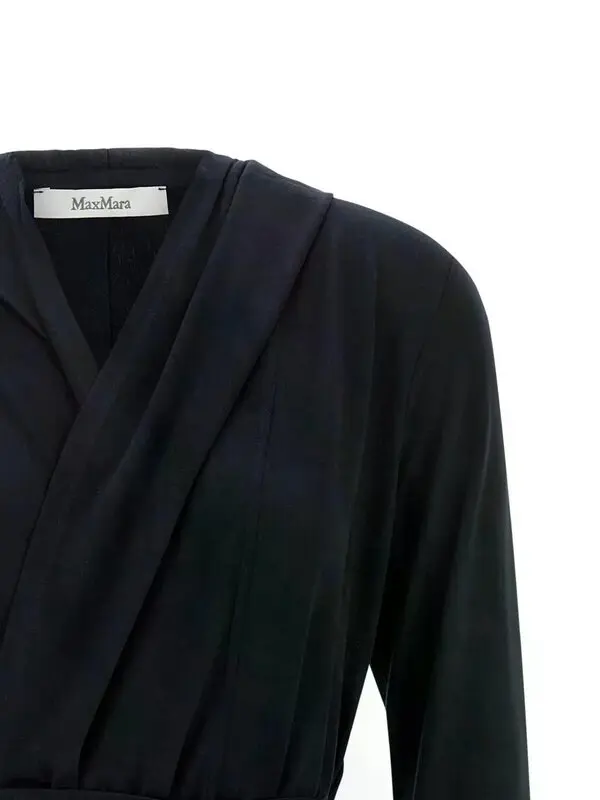 Max Mara Belted Hooded Cardigan