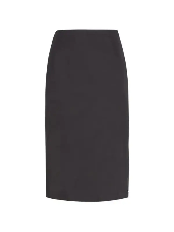 Miu Miu Stretch Poplin Skirt
