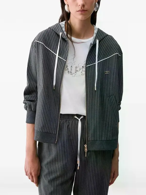 Liu Jo Hoodie With Lace-detailing