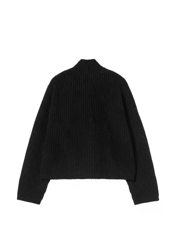 Carhartt Work In Progress Detroit Half-zip Sweater - Black