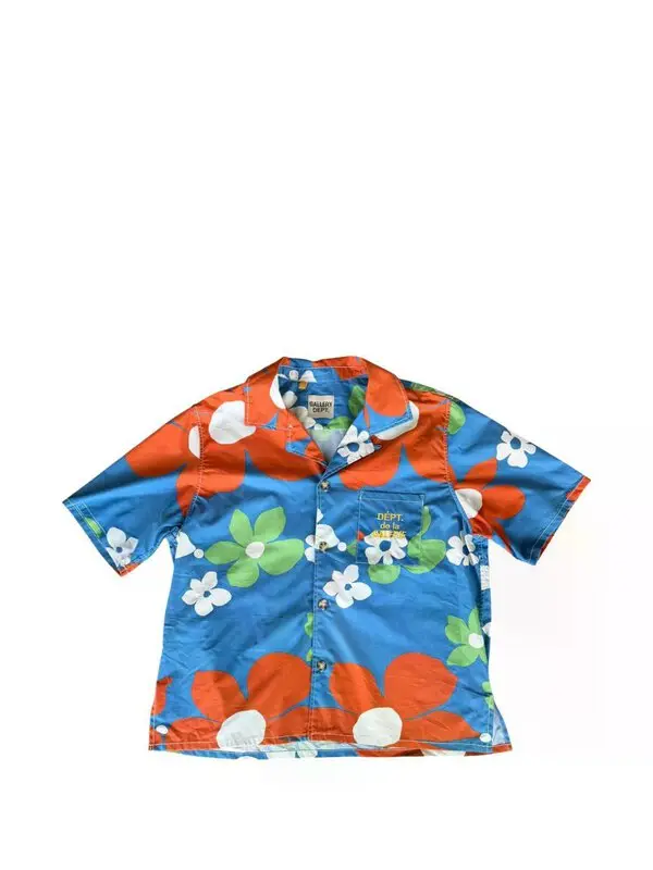 GALLERY DEPT. Parker Floral-print Shirt - Blue