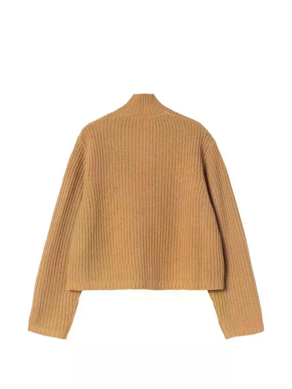 Carhartt Work In Progress Detroit Half-zip Sweater - Brown