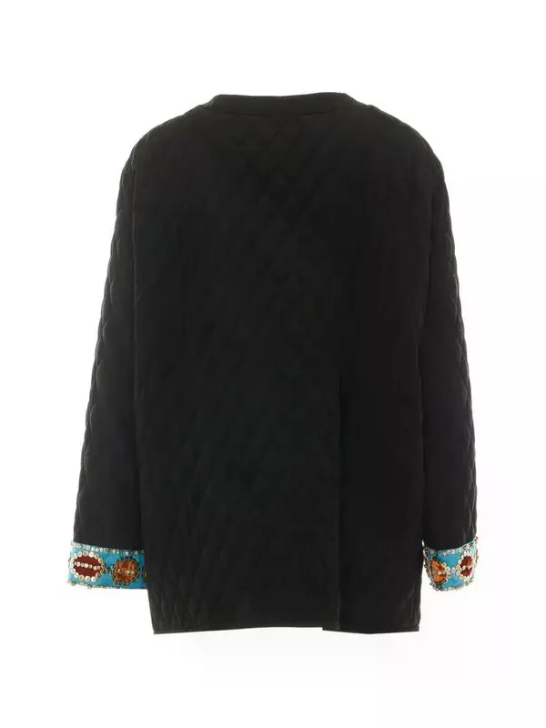 Valentino Garavani Quilted Sequin-embellished Jacket