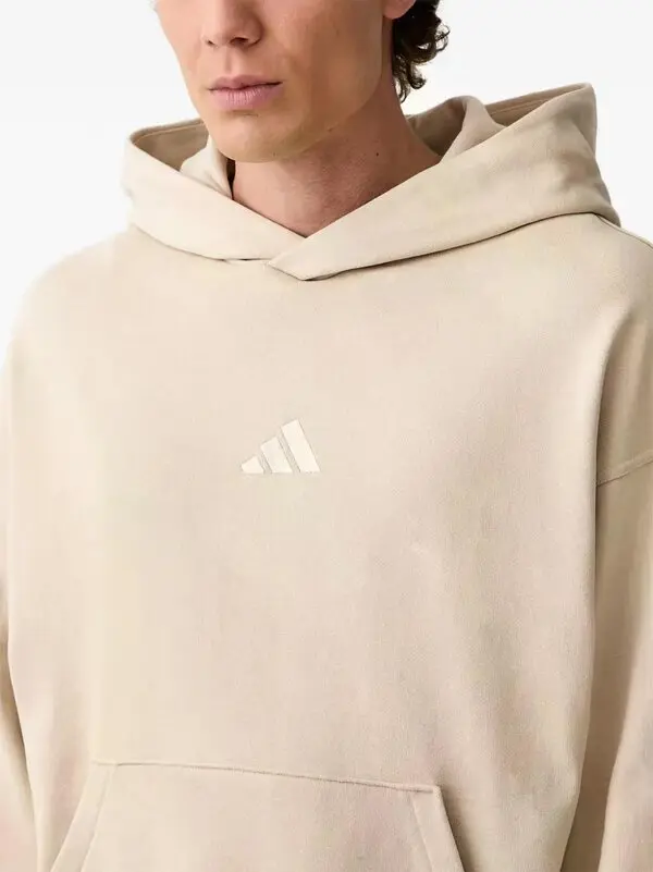 Adidas Logo-embroidered Hoodie
