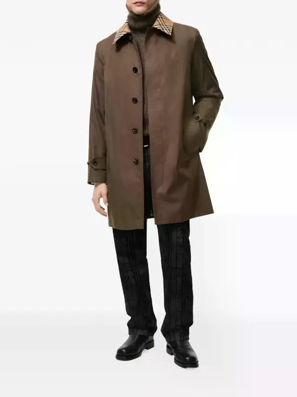 Burberry Mid-length Gabardine Car Coat
