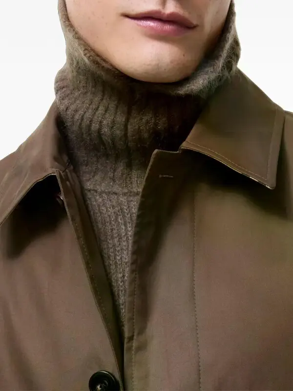 Burberry Mid-length Gabardine Car Coat