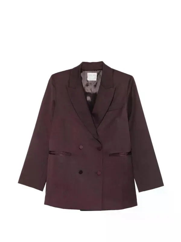 FORTE_FORTE Double-breasted Peaked-lapels Blazer