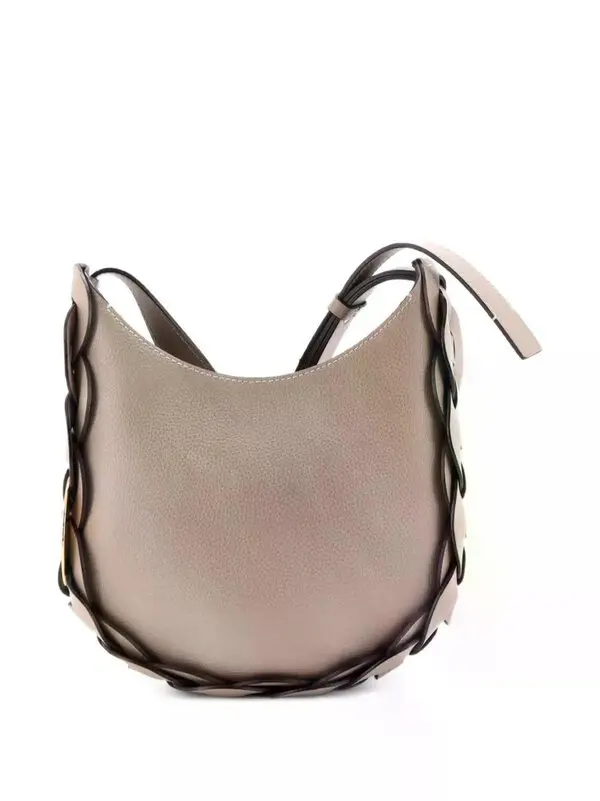 Chloé Darryl Leather Small Hobo Bag - Neutrals