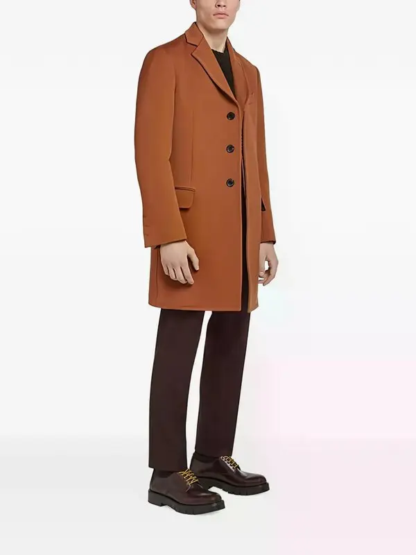 FERRAGAMO Single-breasted Notched-lapels Coat