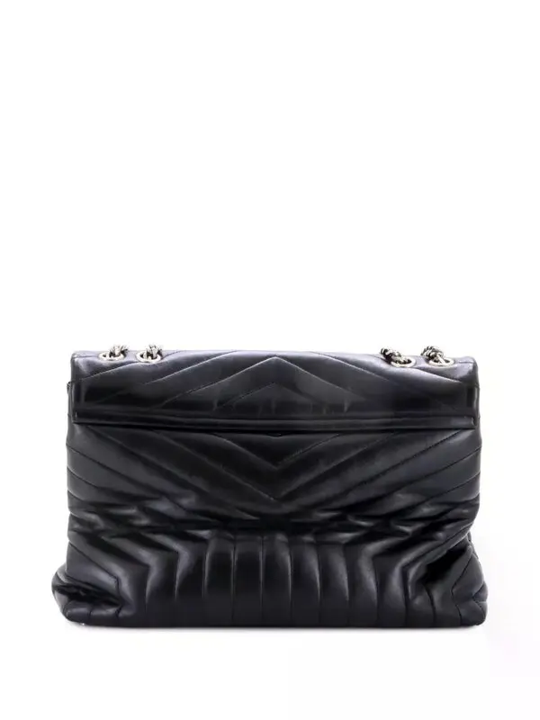 Saint Laurent Loulou Matelassé Chevron Leather Shoulder Bag