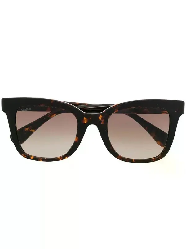 Max Mara Tortoiseshell Gradient Lenses Sunglasses