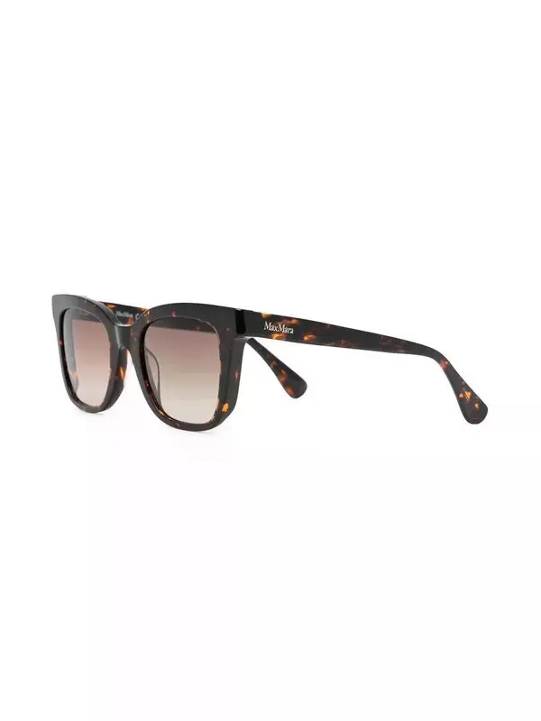 Max Mara Tortoiseshell Gradient Lenses Sunglasses