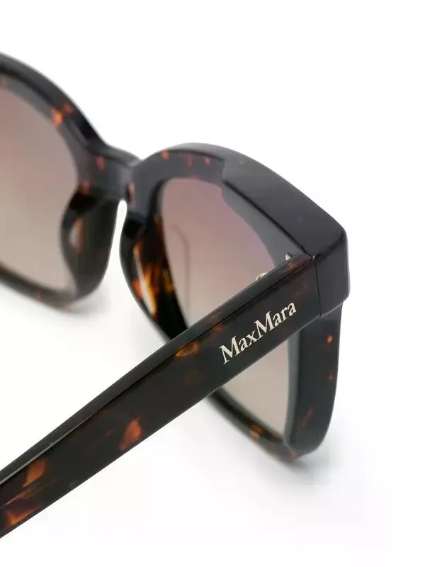Max Mara Tortoiseshell Gradient Lenses Sunglasses