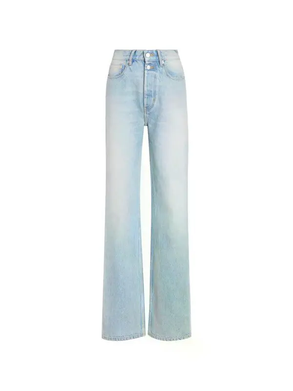 Proenza Schouler Tabetha Jeans In Rigid Denim - Blue