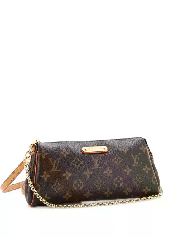 LOUIS VUITTON Eva Handbag Monogram Canvas Clutch Bag