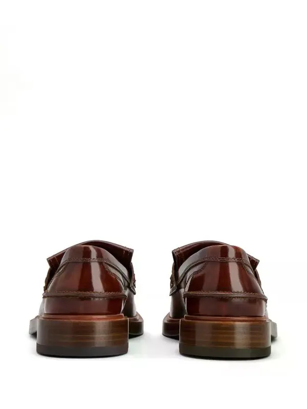 TOD'S Penny-slot Leather Loafers