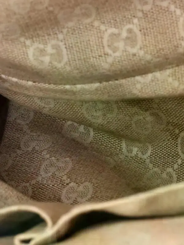Gucci Vintage Diana Bamboo Top Handle Leather Medium Tote Bag