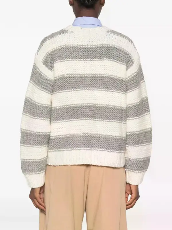Stine Goya Striped Chunky-knit Sweater