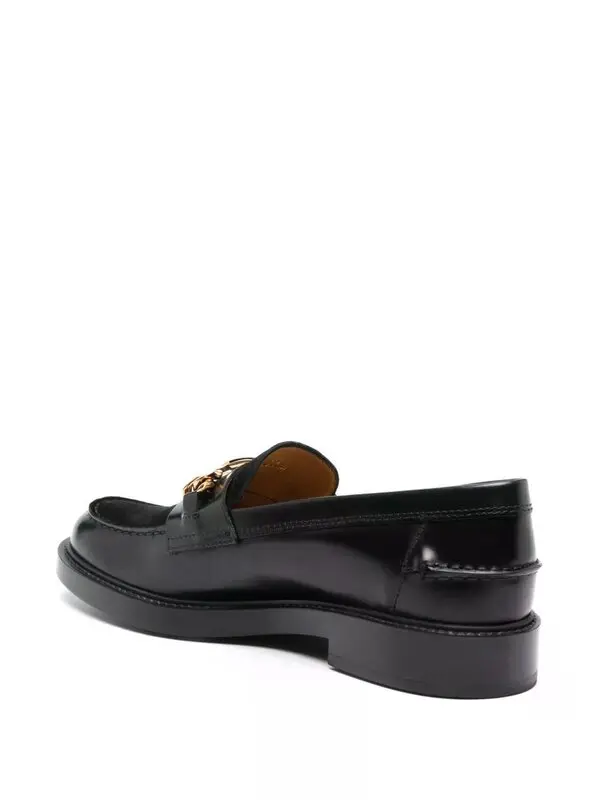 TOD'S Buckle-detail Leather Loafers