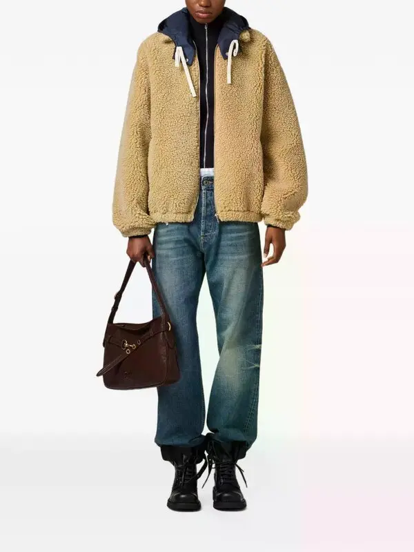 Miu Miu Fleece Blouson Jacket