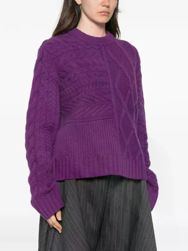 Eric Bompard Cable-knit Sweater