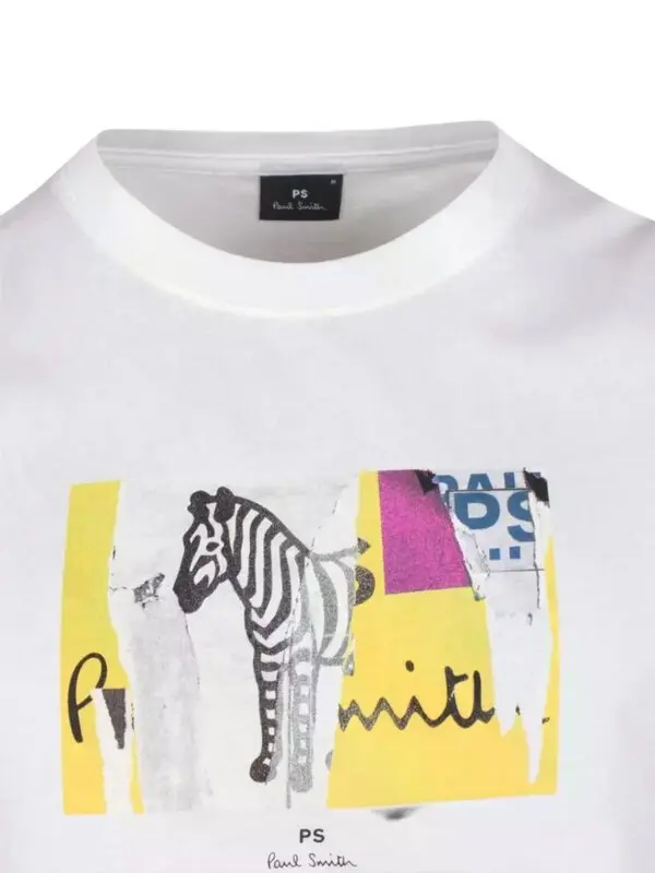 Paul Smith Zebra-print Short-sleeve T-shirt