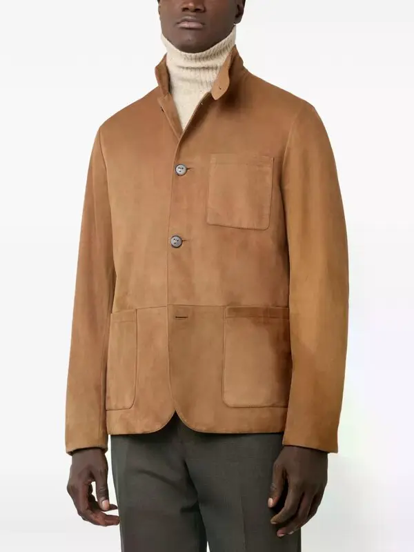 TOD'S Castello Jacket In Pashmy-suede