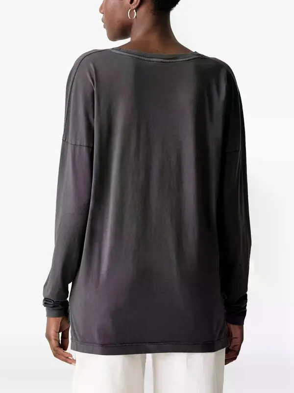 Pinko Safety-pin Logo-print Cotton T-shirt
