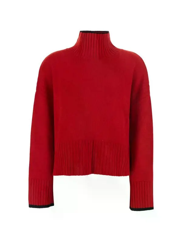Pinko Ribbed High-neck Sweater