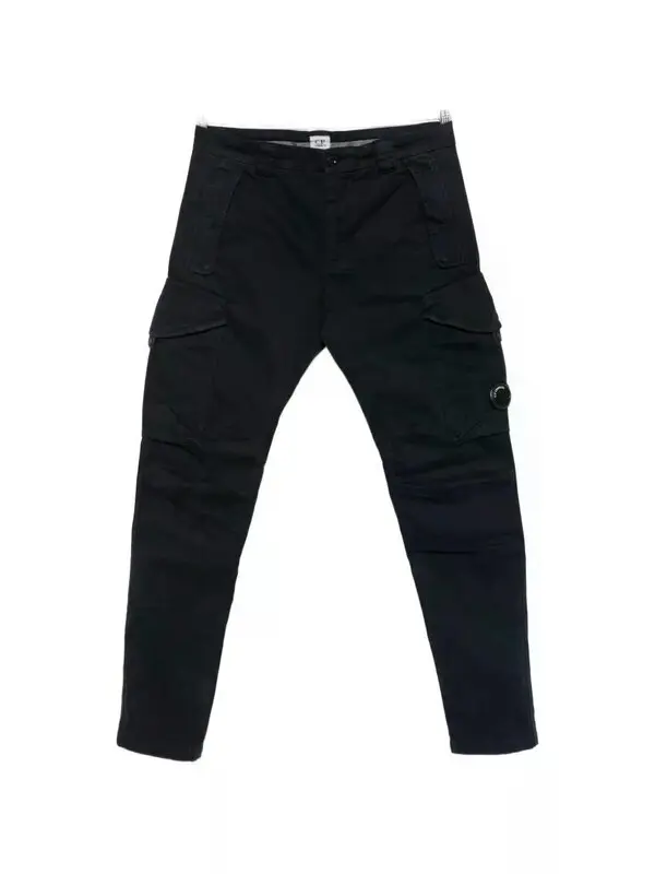 C.P. COMPANY Lens-detail Cargo Pants - Blue