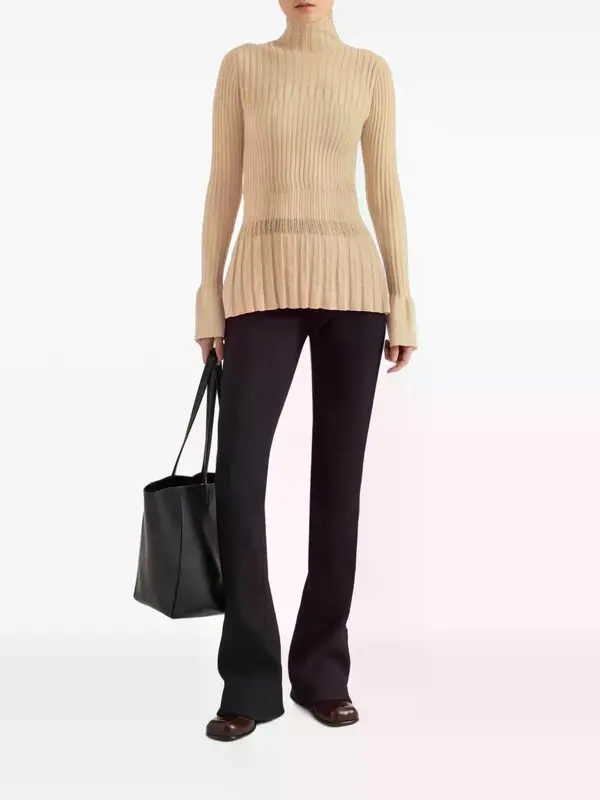 Proenza Schouler Rosario Top In Textured Merino Wool