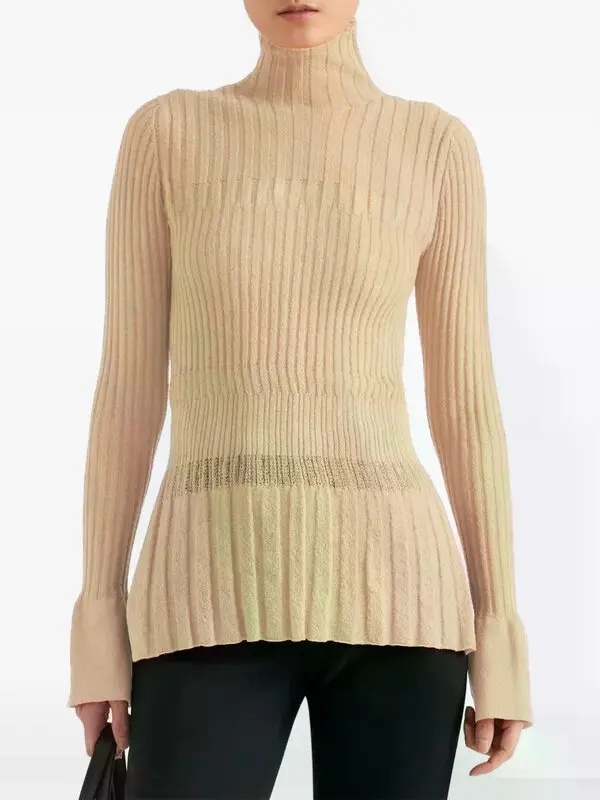 Proenza Schouler Rosario Top In Textured Merino Wool