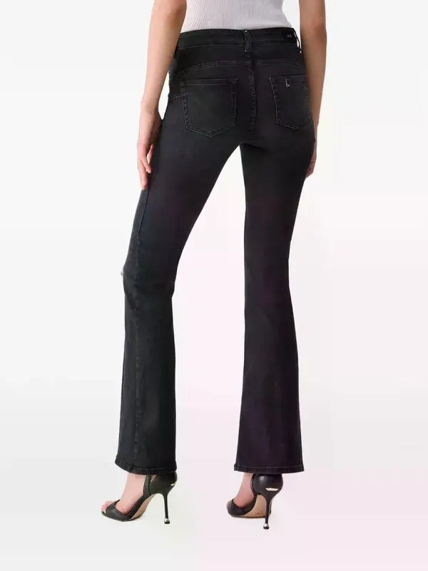 Liu Jo Bootcut Jeans With Rhinestones