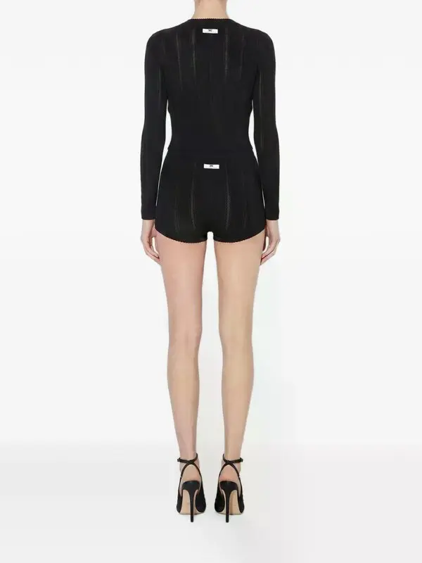 Elisabetta Franchi Knit Openwork Briefs