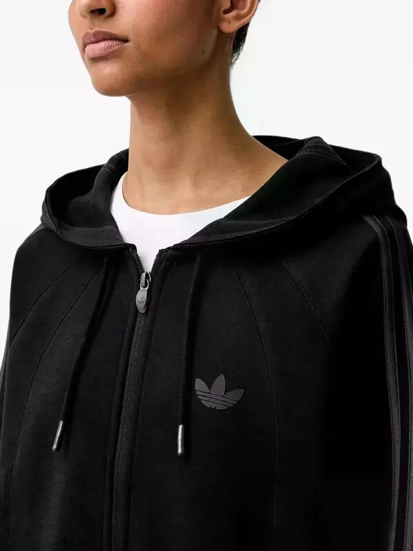 Adidas Sst 2.0 Logo-print Zip-up Hoodie
